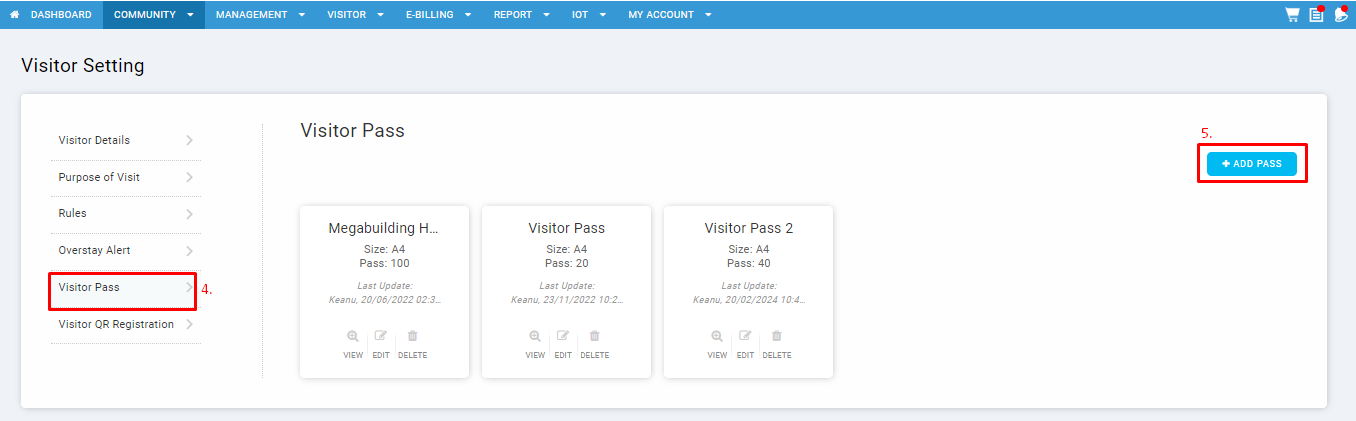How To Create Visitor Passes