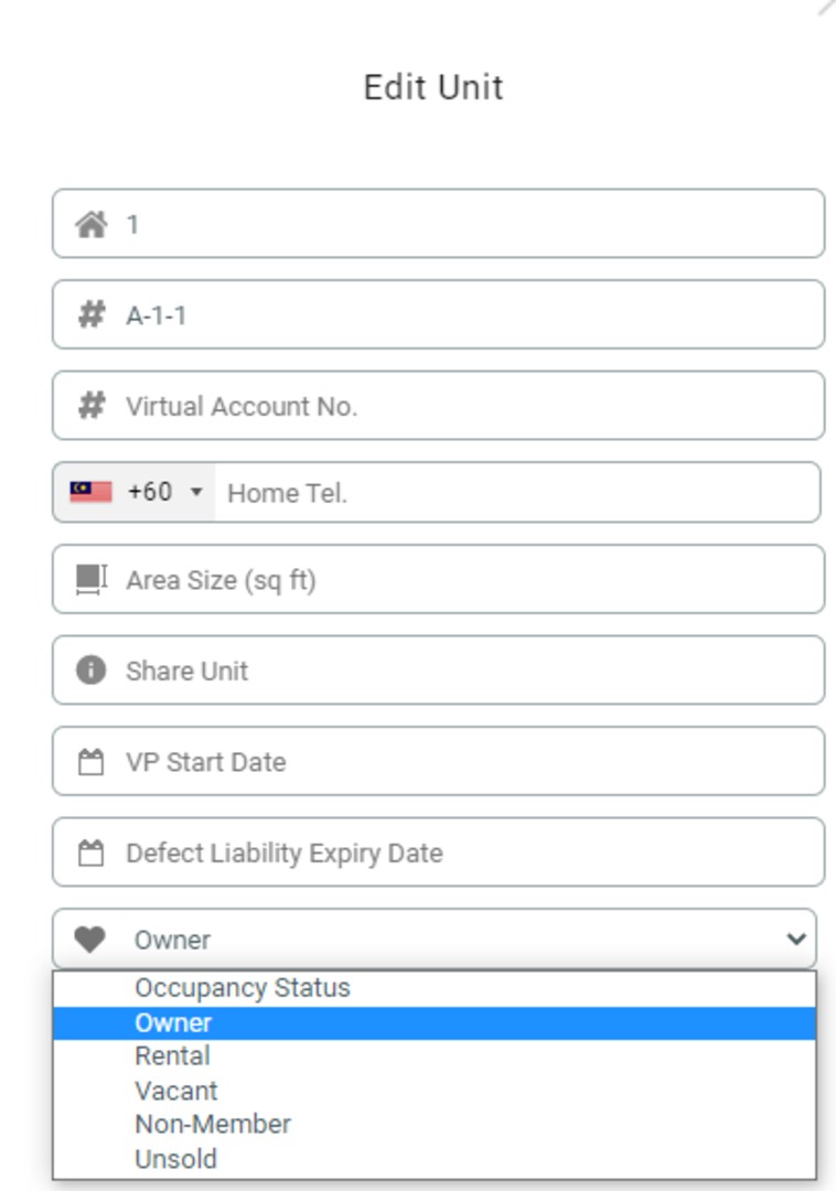 How to Change Owner Occupancy Status