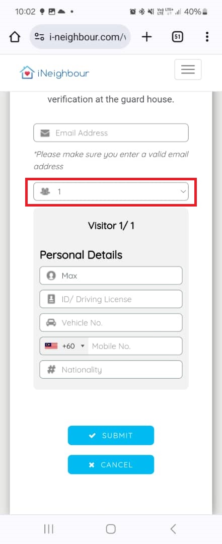 How to Invite Multiple Visitors