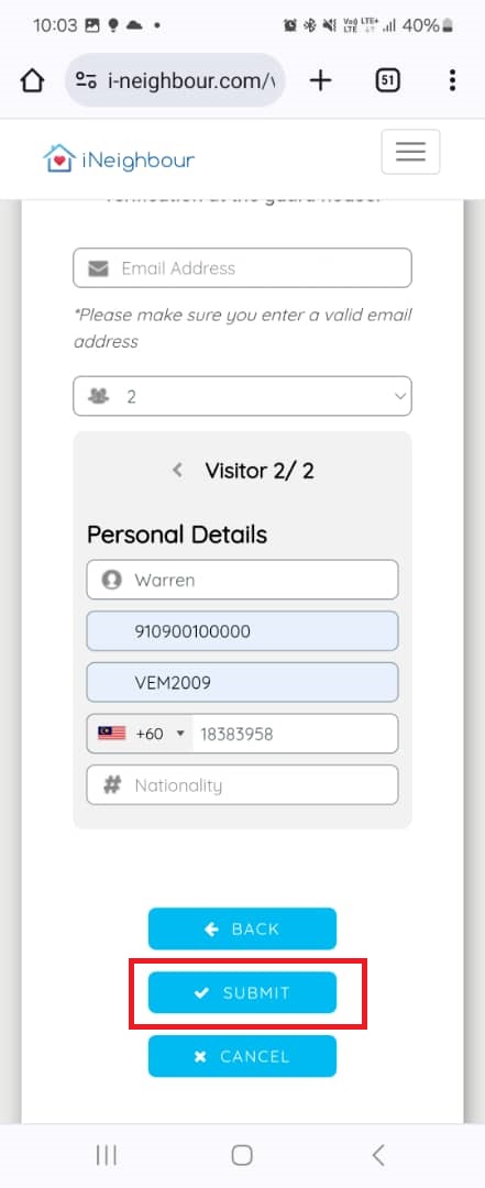 How to Invite Multiple Visitors